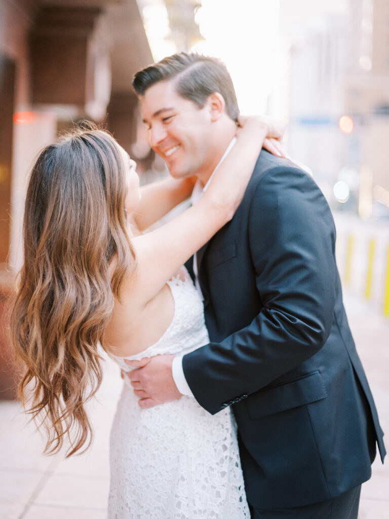 Engagement Session at The Adolphus: AJ + Hunter
