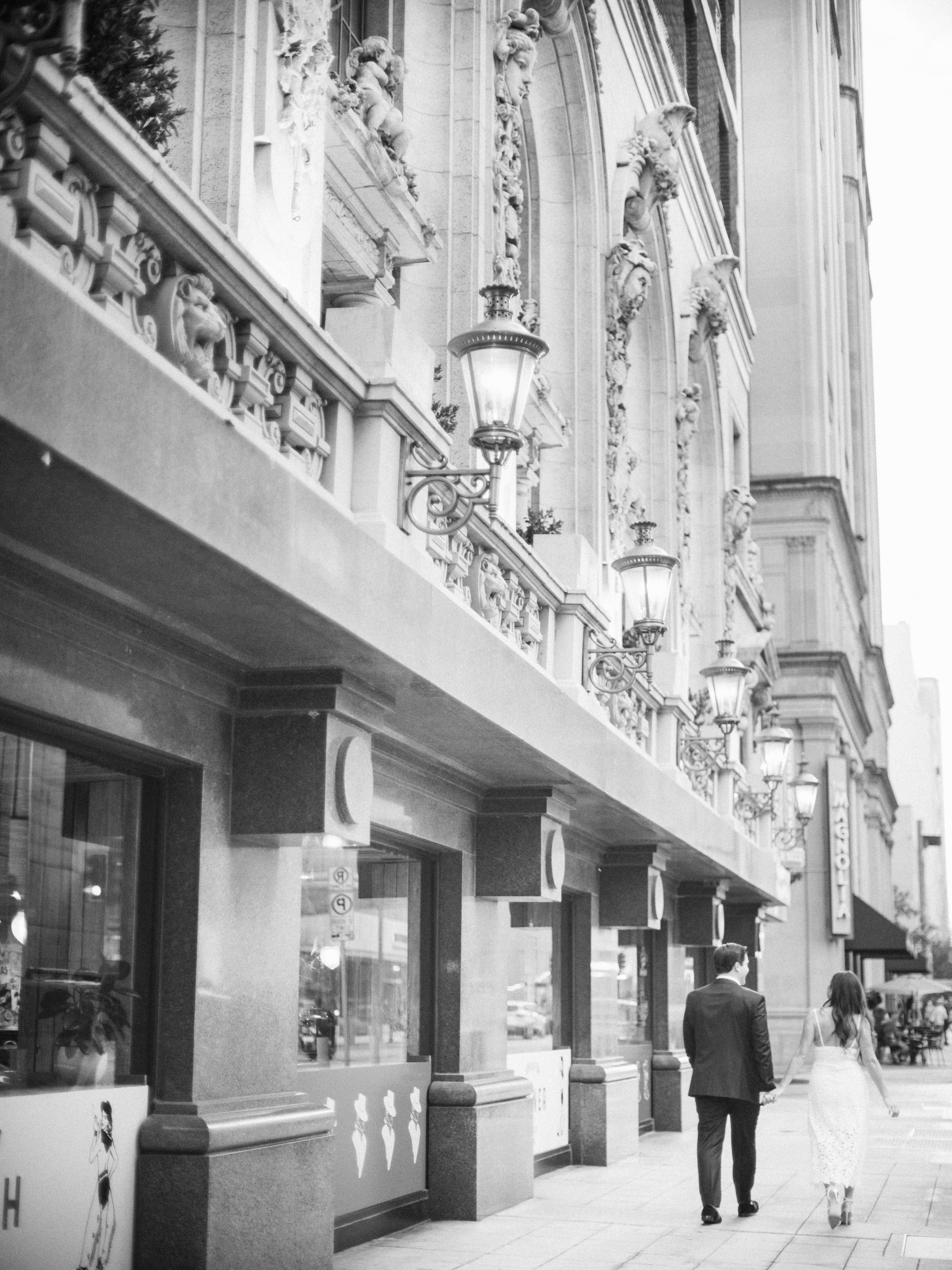 Engagement Session at The Adolphus: AJ + Hunter