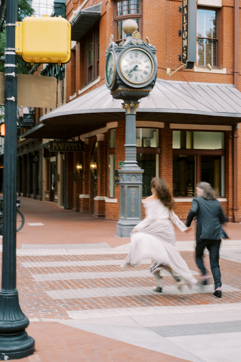 Beautiful Courthouse Elopement at Sundance Square, Fort Worth